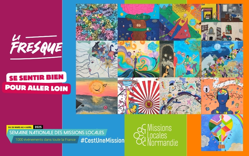 Se sentir bien pour aller loin, 13 toiles une fresque unique - Missions ...